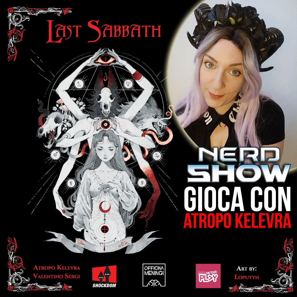 Last Sabbath al Nerd Show - OFFICINA MENINGI